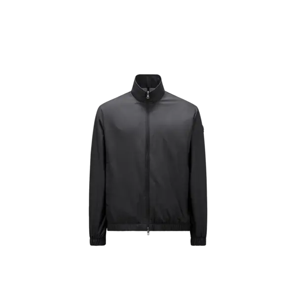 Moncler Meidassa Jacket With Stand Collar - Black