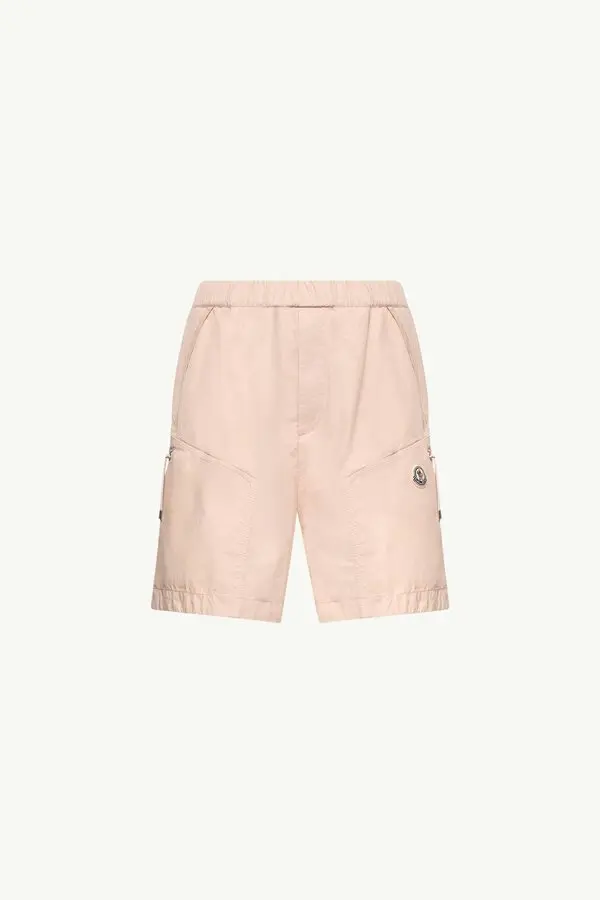 Moncler Cotton Poplin Bermuda Shorts
