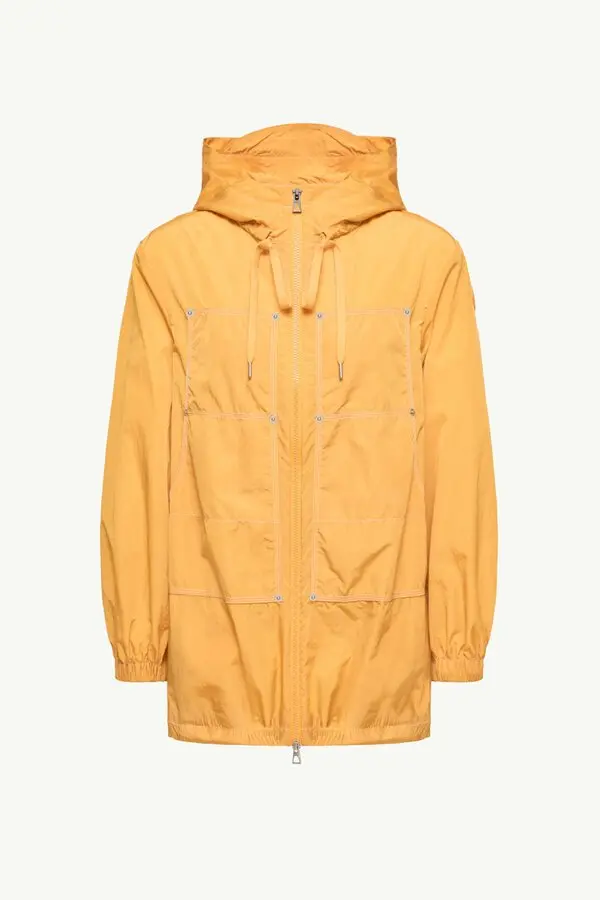 Moncler Alkes Hooded Jacket - Yellow