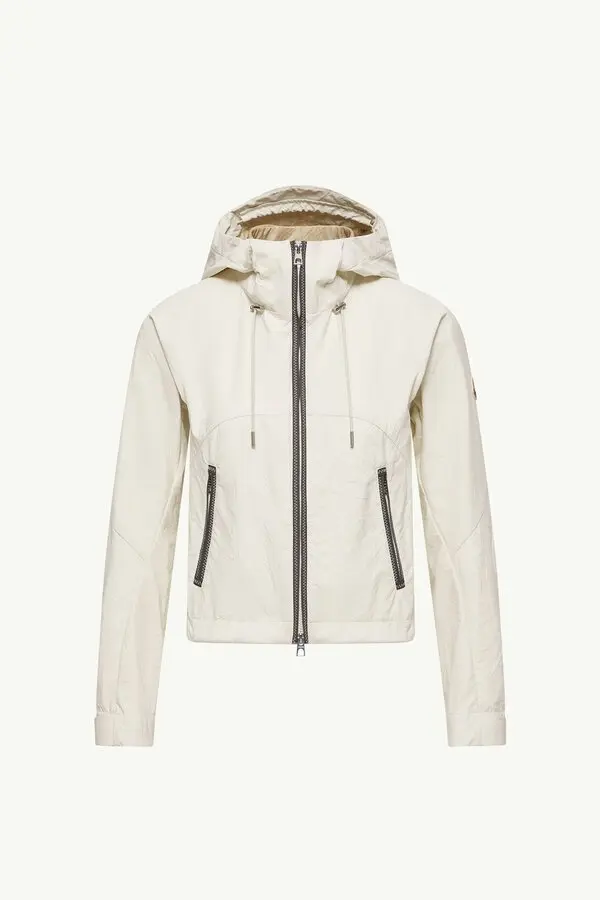 Moncler Lasanca Hooded Jacket - White