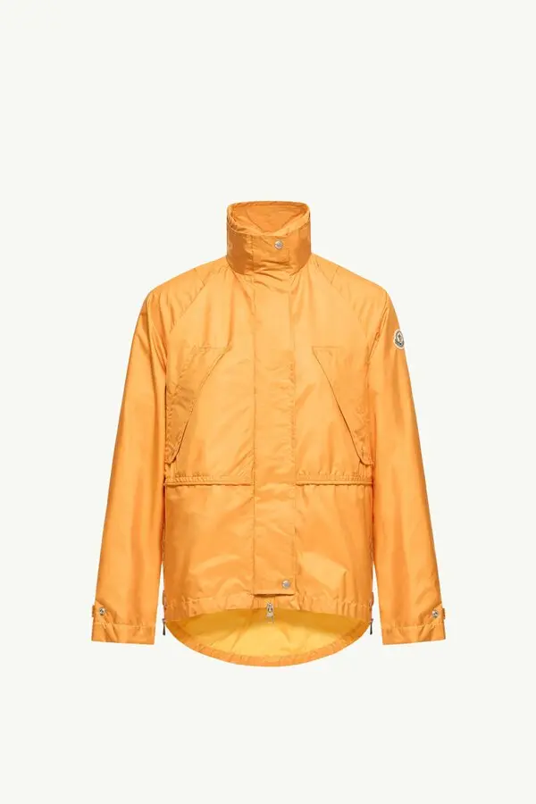 Moncler Reghena Mid-length Parka Jacket - Yellow