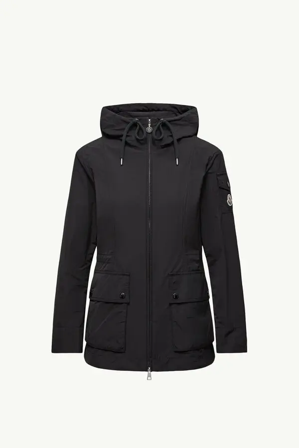 Moncler Leandro Hooded Parka - Black
