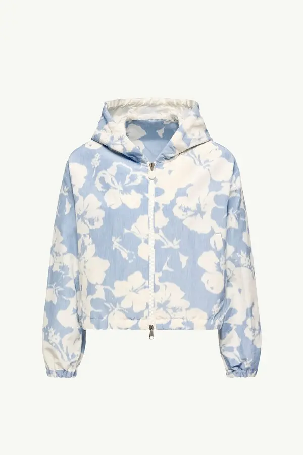 Moncler Noisetier Chiné Hooded Jacket - Multicolor