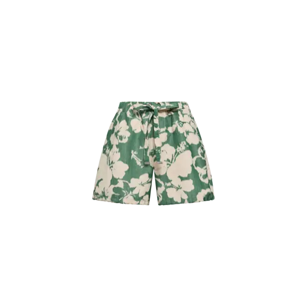 Moncler Floral Print Chiné Shorts - Multicolor