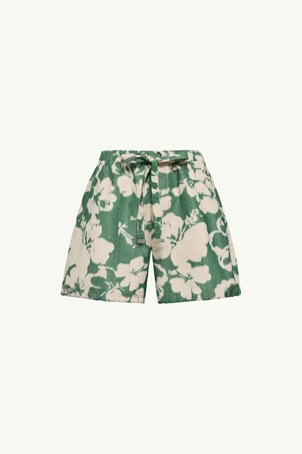 Moncler Floral Print Chiné Shorts