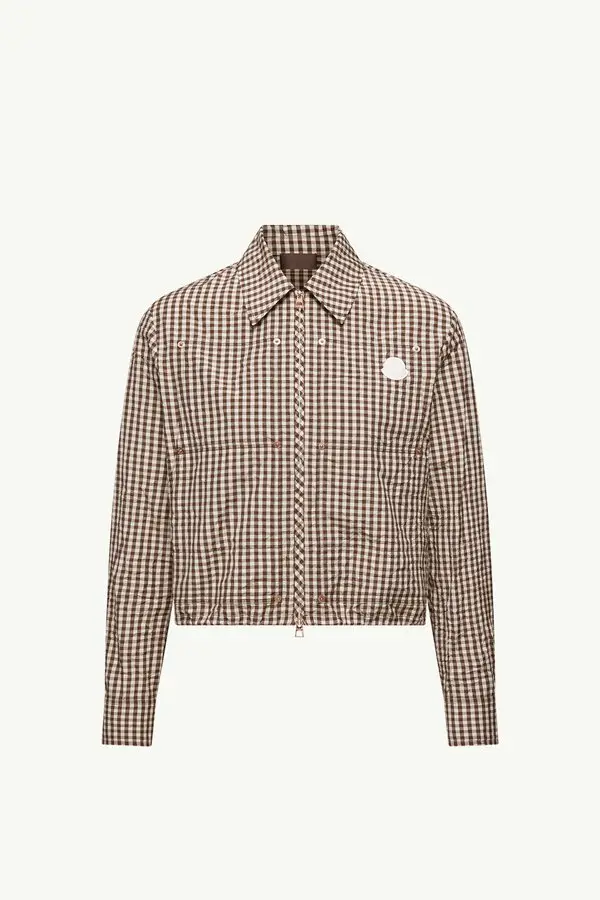Moncler Vichy Cotton Blend Shirt