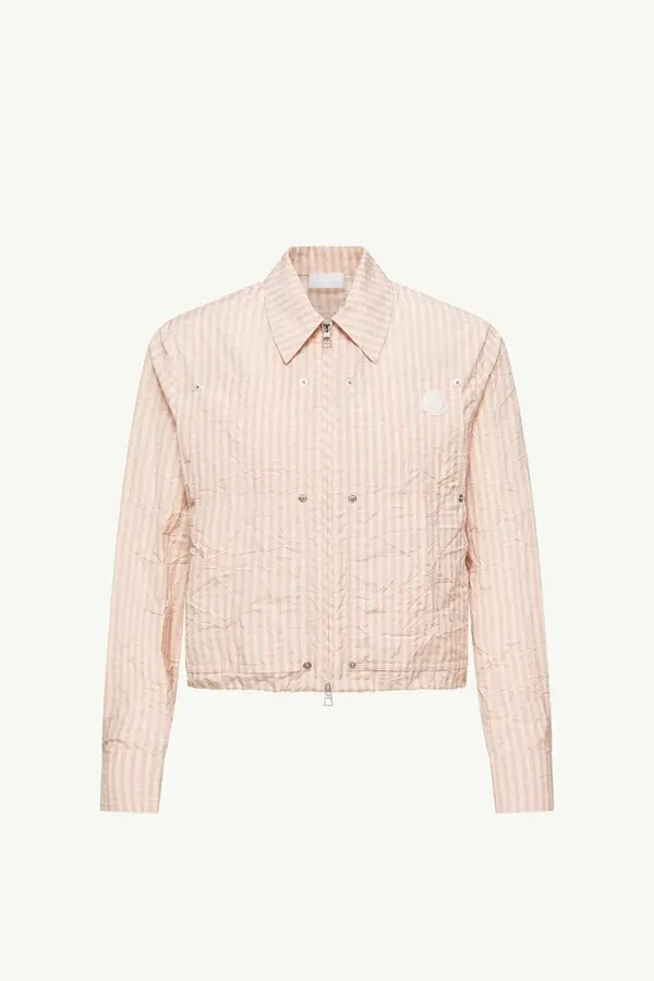 Moncler Vichy Cotton Blend Shirt - Pink