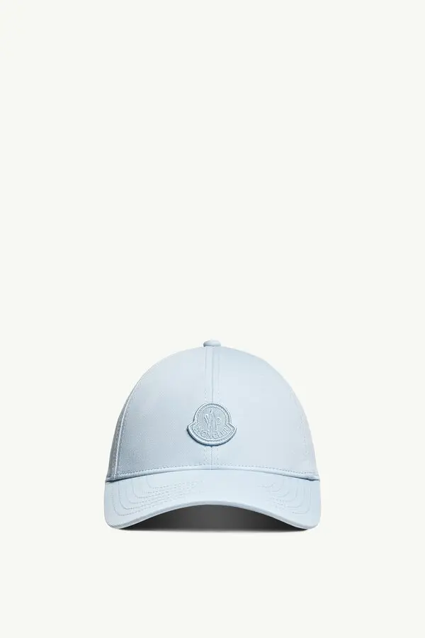 Moncler Gabardine Baseball Cap - Blue