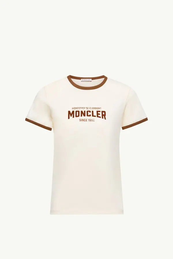 Moncler Flock Logo Jersey T-shirt