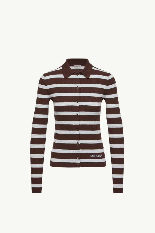 Moncler Cotton Crêpe Polo Shirt