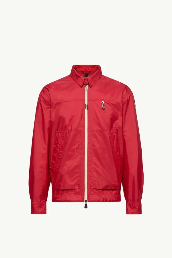 Moncler Brive Packable Shirt Jacket - Red