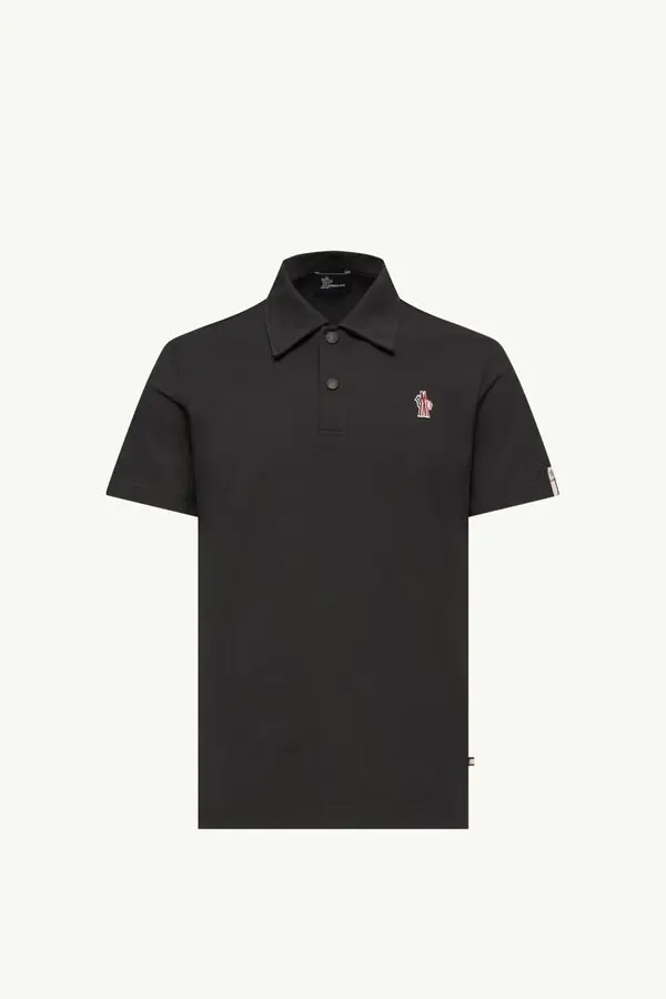 Moncler Logo Patch Polo Shirt