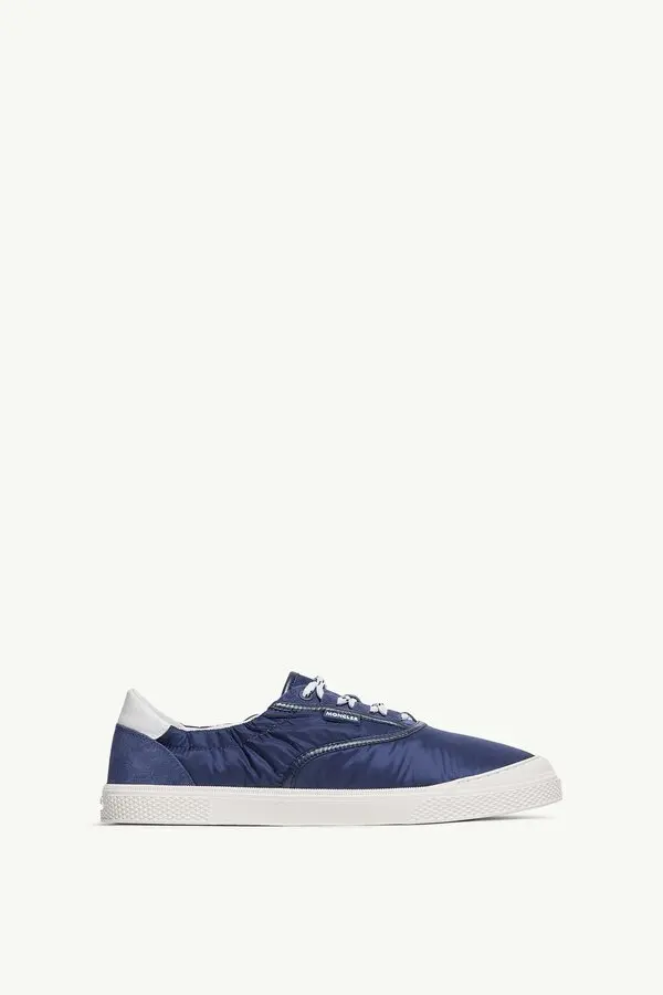 Moncler Vera Leisure Nylon Sneakers - Blue