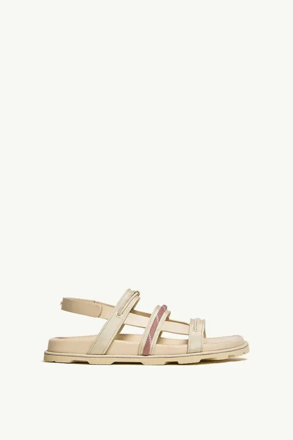 Moncler Vera Isla Leather Sandals