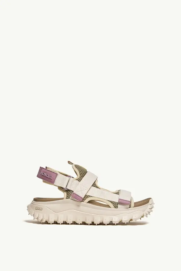 Moncler Trailgrip Vela Sandals - White