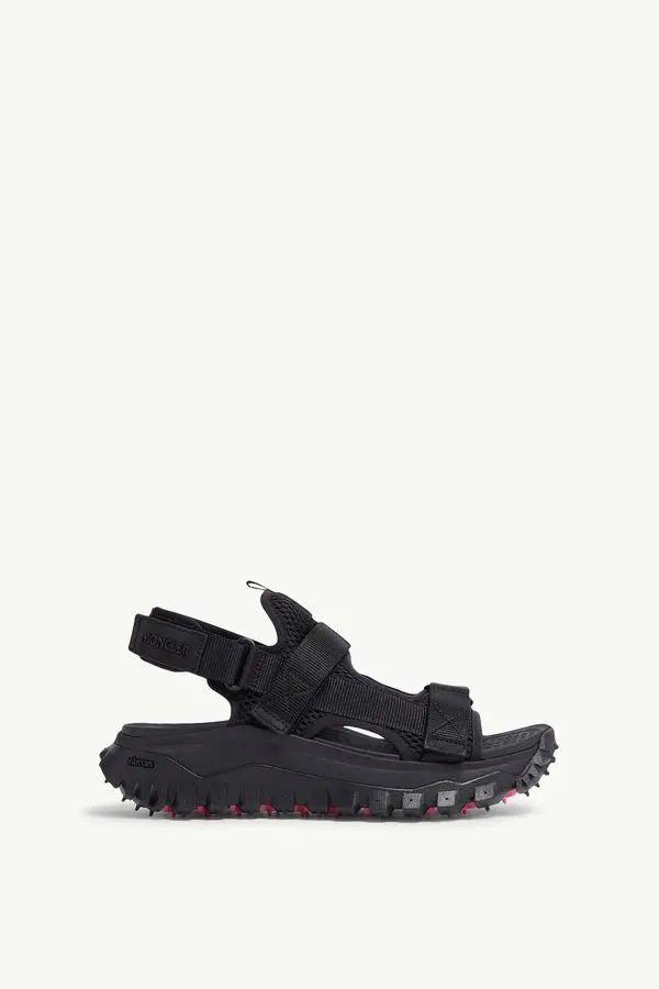 Moncler Trailgrip Vela Sandals - Black