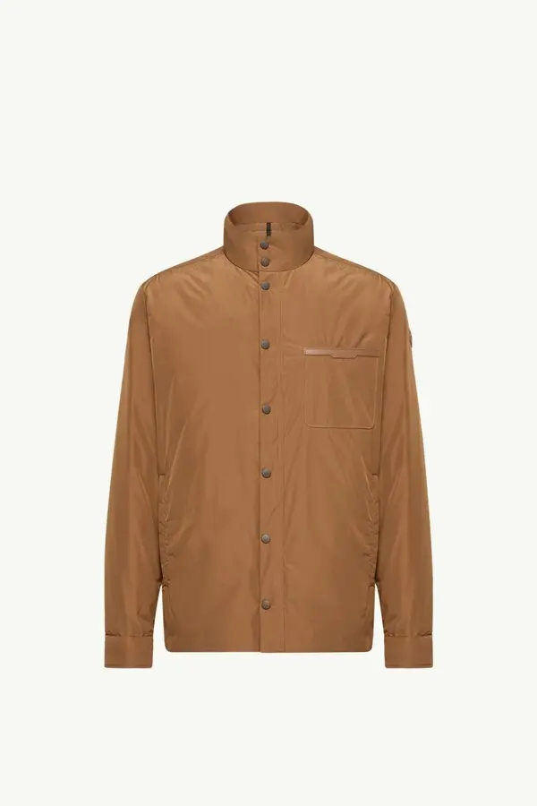 Moncler Yndale Short Down Jacket - Brown
