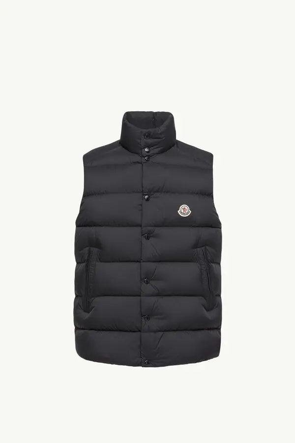 Moncler Tibb Down Vest - Blue