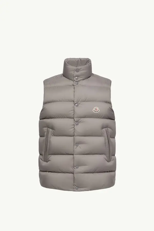 Moncler Tibb Down Vest - Grey