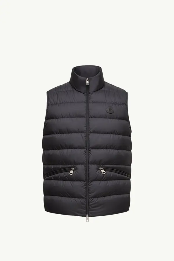 Moncler Treompan Down Vest - Black