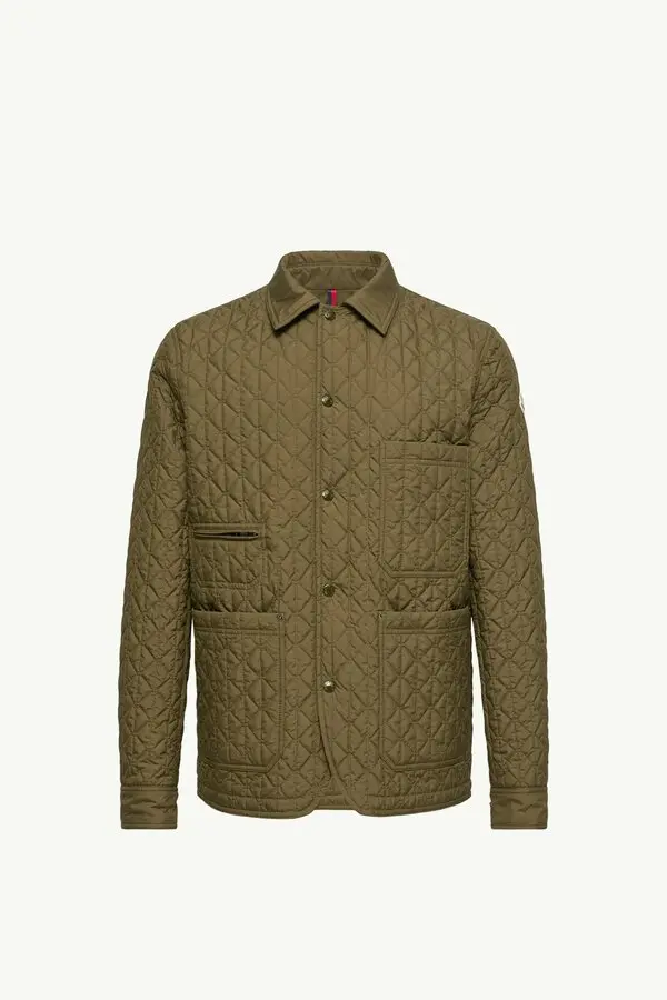 Moncler Theoline Diamond-quilted Padded Jacket