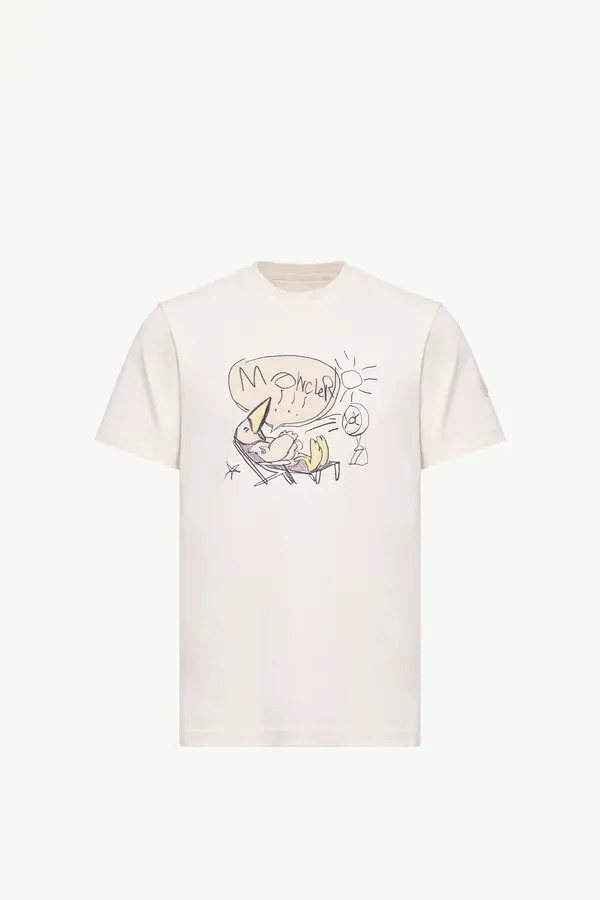 Moncler Monduck Cotton T-shirt - White