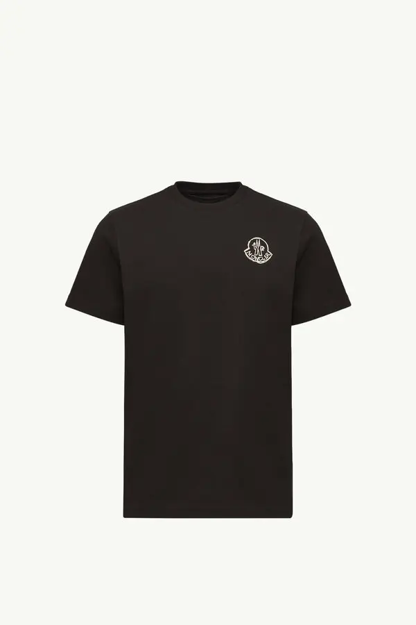 Moncler Cotton Jersey Logo Patch T-shirt
