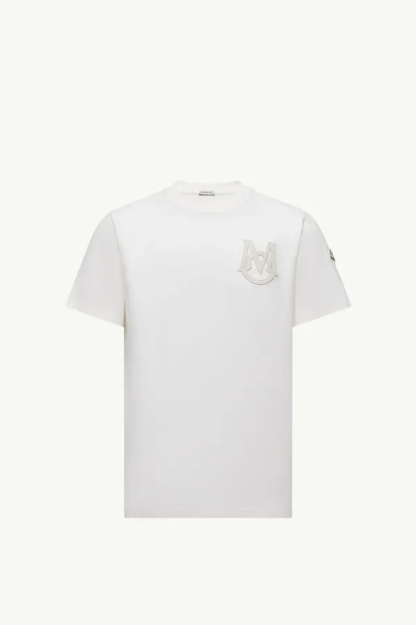 Moncler Monogram Cotton T-shirt
