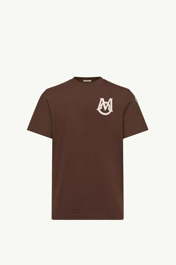 Moncler Monogram Cotton T-shirt - Red