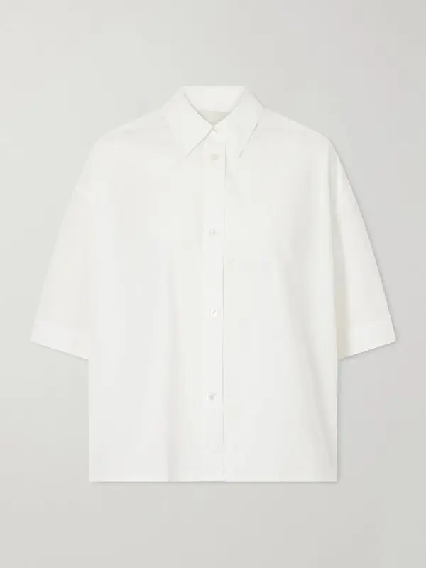 Studio Nicholson Toco Cotton-poplin Shirt