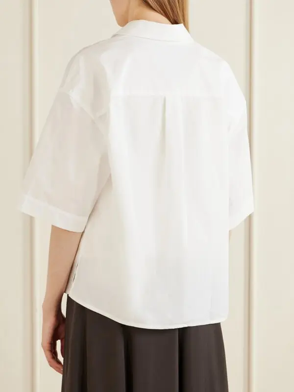 Studio Nicholson Toco Cotton-poplin Shirt