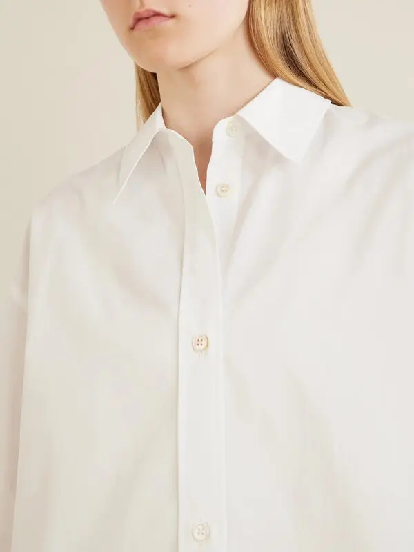 Studio Nicholson Toco Cotton-poplin Shirt