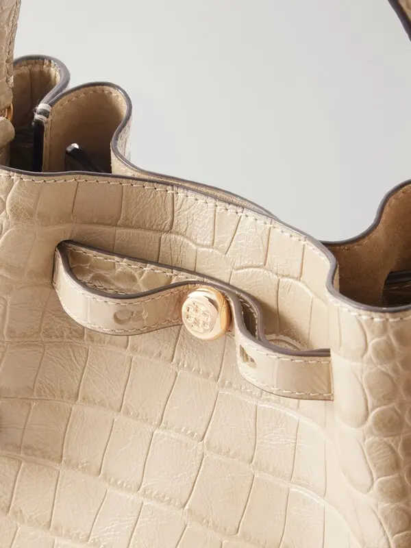 Tory Burch Croc-effect Leather Shoulder Bag