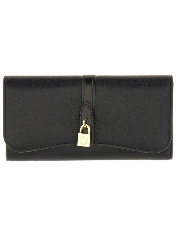 Stella McCartney Ryder Flap Wallet - Black