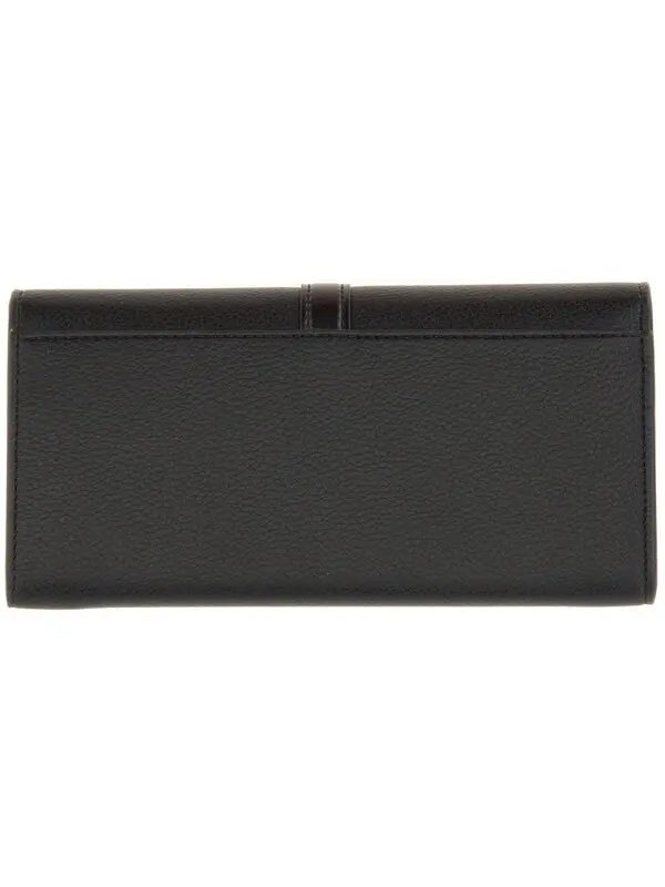 Stella McCartney Ryder Flap Wallet - Black
