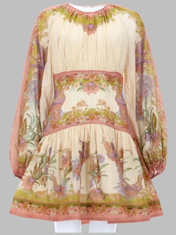 Zimmermann Indra Mini Dress - Multicolor