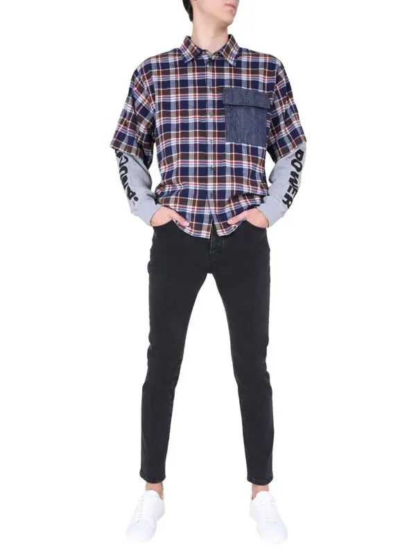 Dsquared2 Shirt With Double Sleeves