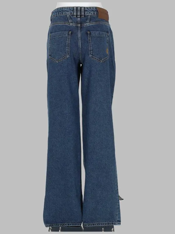 Balmain Straight Leg Jeans - Blue