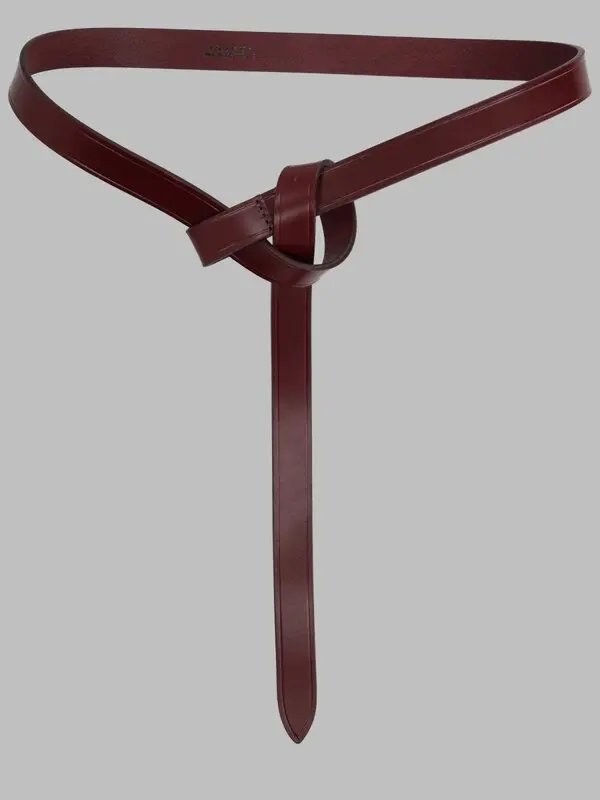 Isabel Marant Étoile Knotted Leather Belt - Multicolor