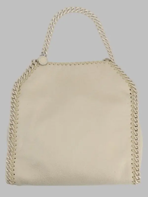 Stella McCartney Tote Bag With Chain Strap - Cream