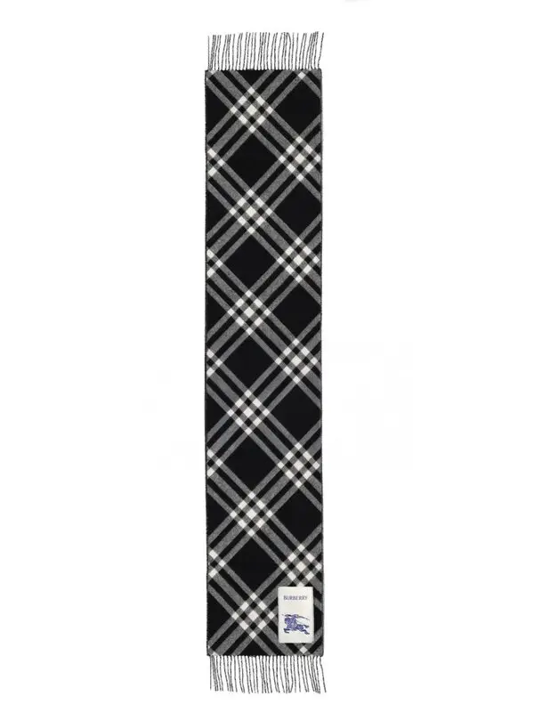 Burberry Sciarpa In Cashmere Check