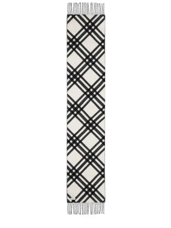 Burberry Sciarpa In Cashmere Check