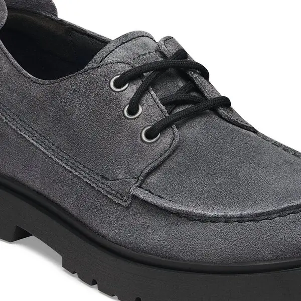 BIRKENSTOCK Highwood Moc Lace Suede Leather Low Top