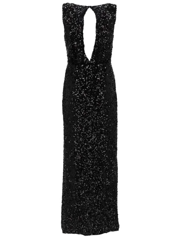 P.a.r.o.s.h Full Sequin Long Dress