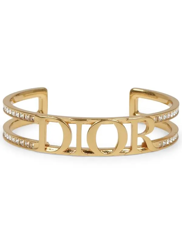 Dior Logo Bracelet - Gold