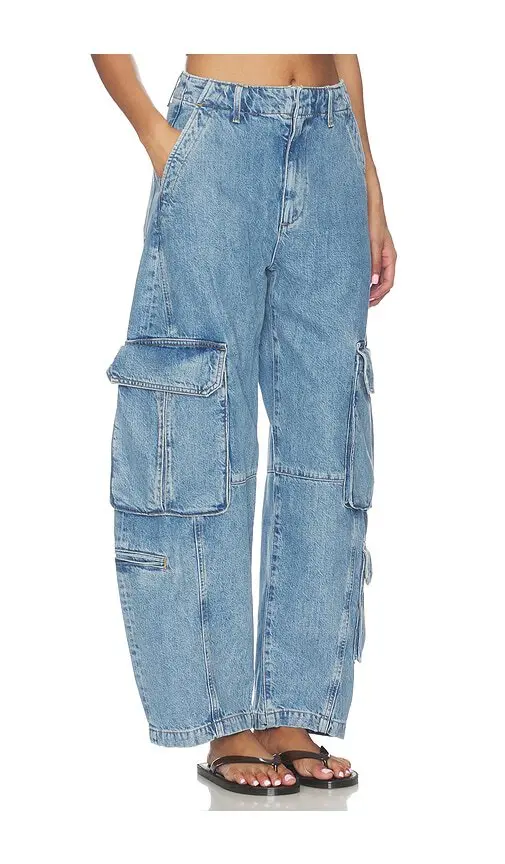 AGOLDE Ambika Utility Jean In Blue