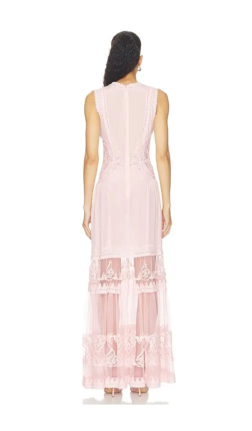 Ulla Johnson Sleeveless Silk Maxi Dress