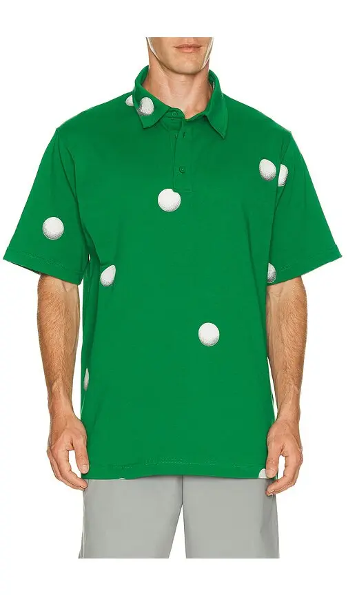 STUDENTS GOLF Filhurst Short Sleeve Polo Shirt - Green
