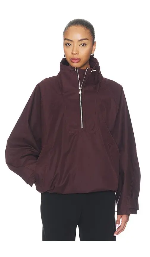 AGOLDE Coulson Jacket In Burgundy