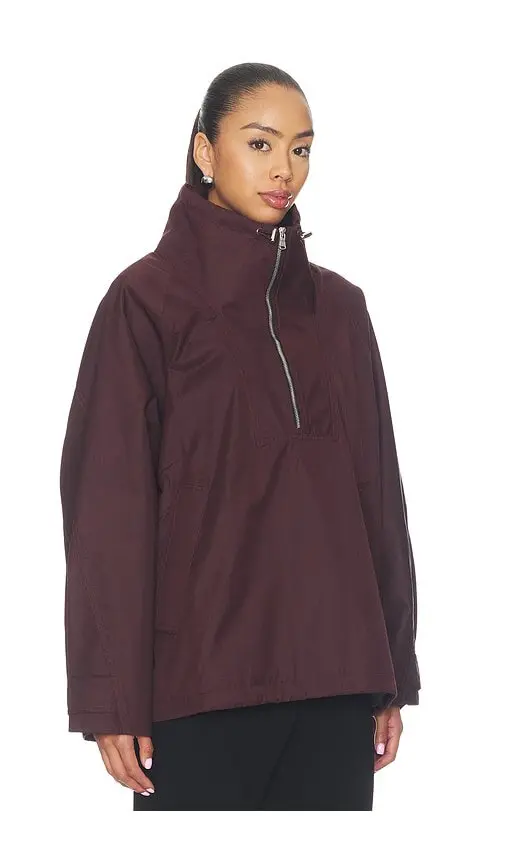 AGOLDE Coulson Jacket In Burgundy